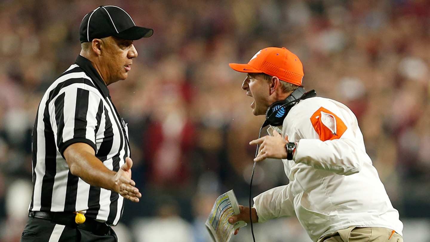 Watch: Dabo Swinney gets angry after Alabama onside kick - Sports ...