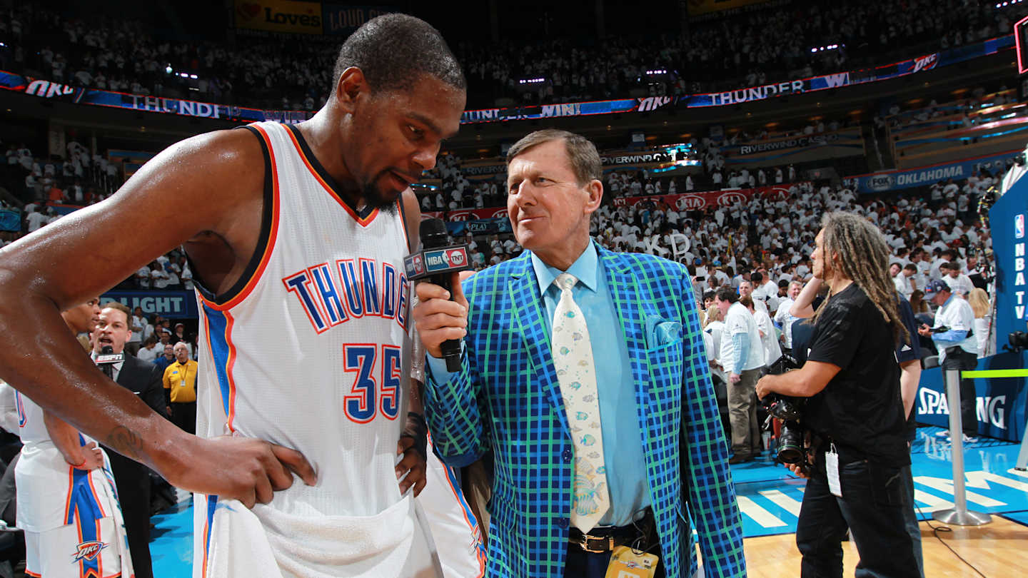 Kevin Durant: Craig Sager says move to Warriors hurts NBA - Sports ...