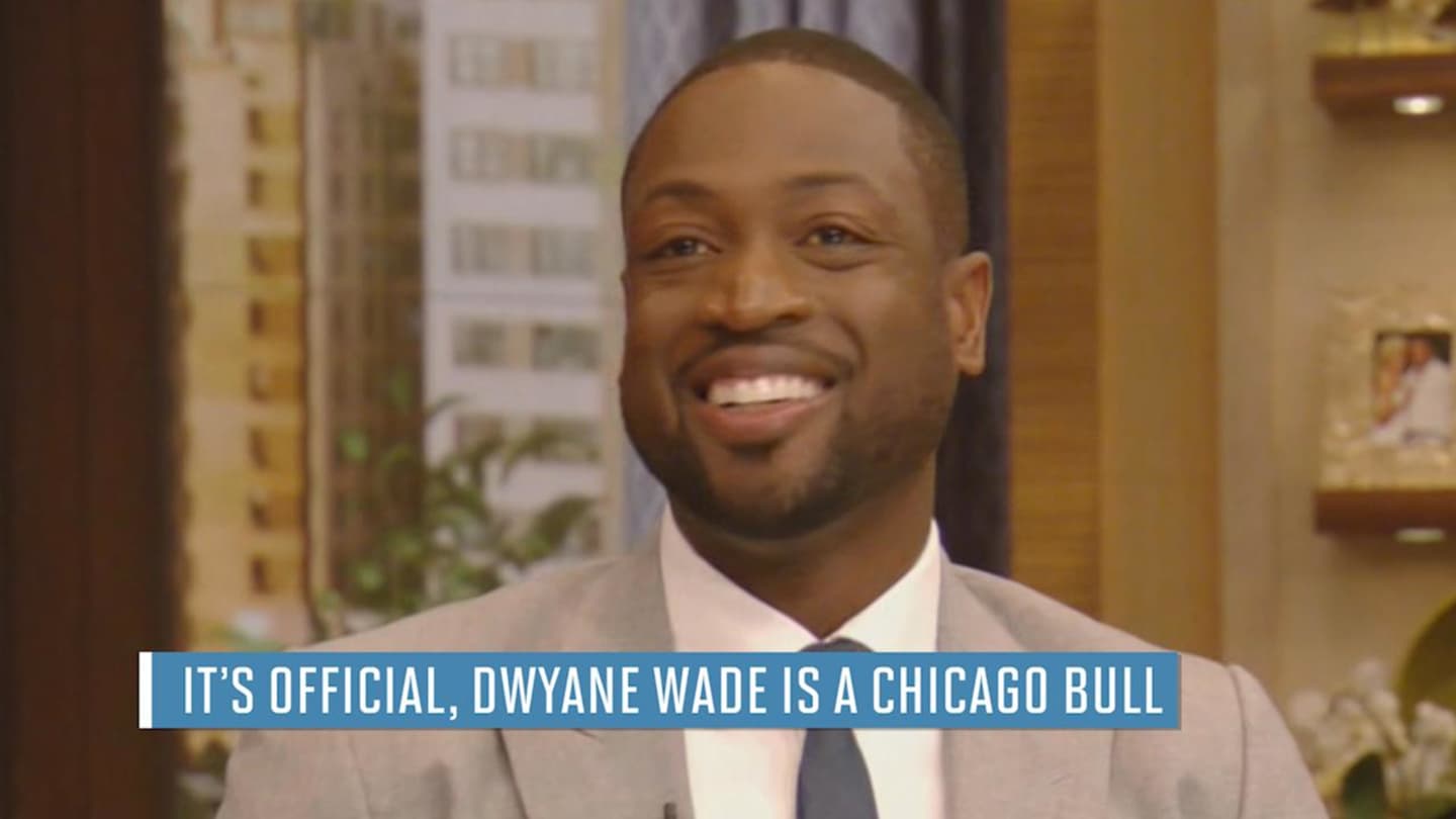 Dwyane Wade co-hosts 'Live With Kelly' - Sports Illustrated