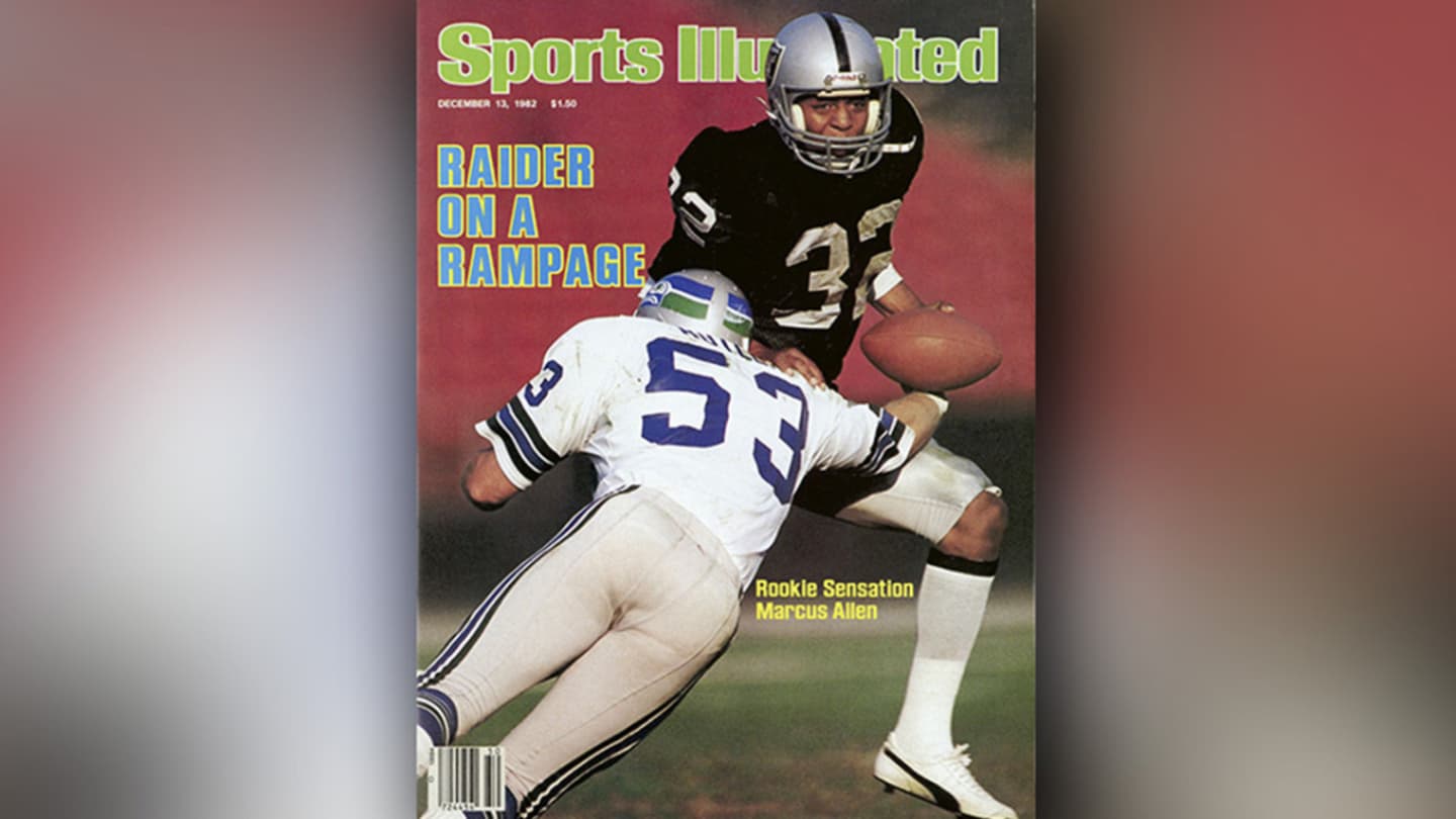 HOF RB Marcus Allen reflects on his Sports Illustrated covers - Sports ...