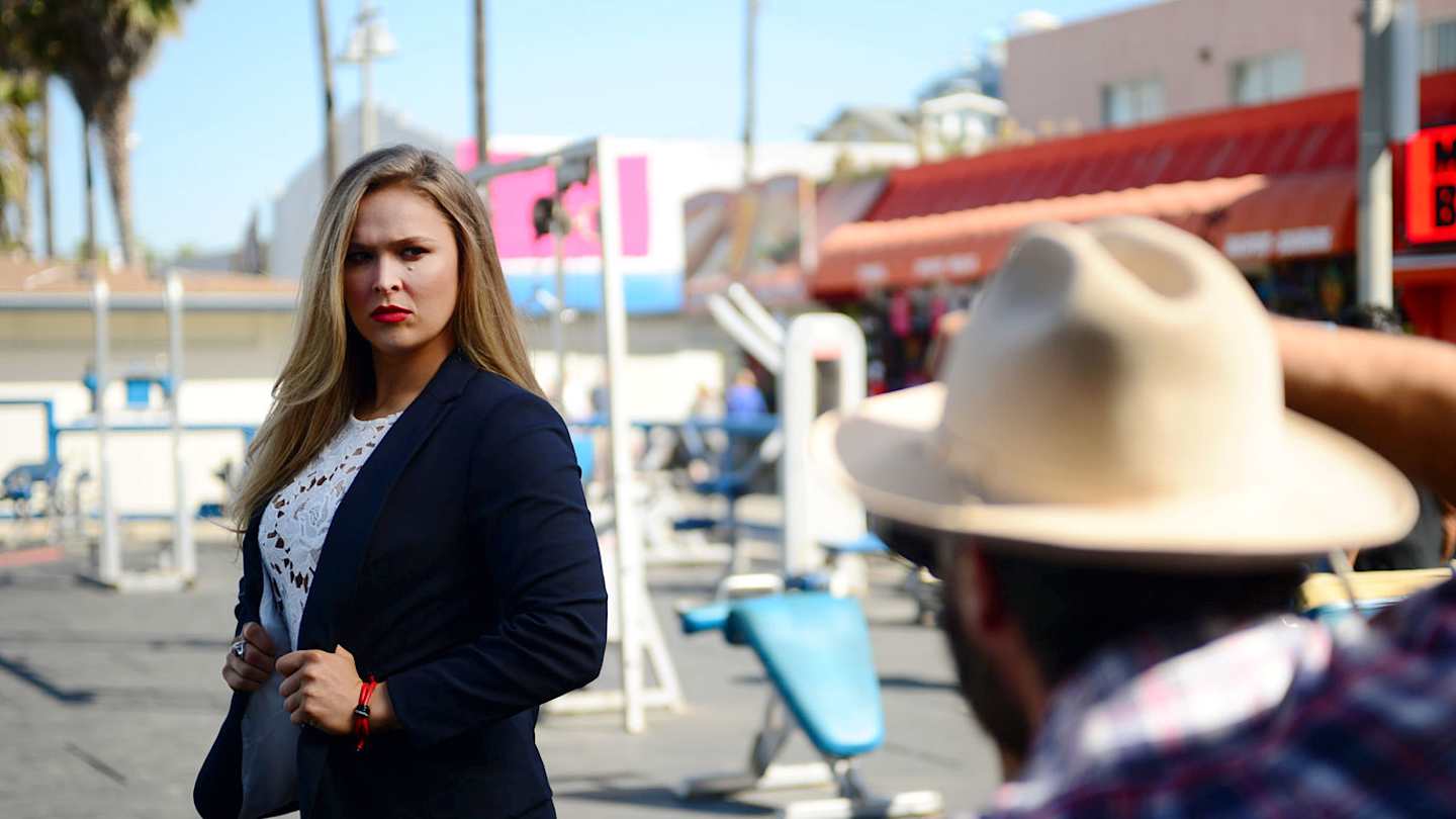 Behind the Scenes with Ronda Rousey - Sports Illustrated