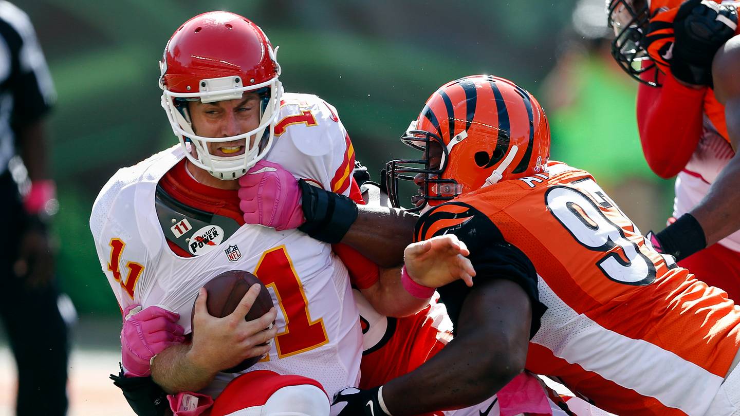 Bengals defensive line back to getting sacks and dancing - Sports ...
