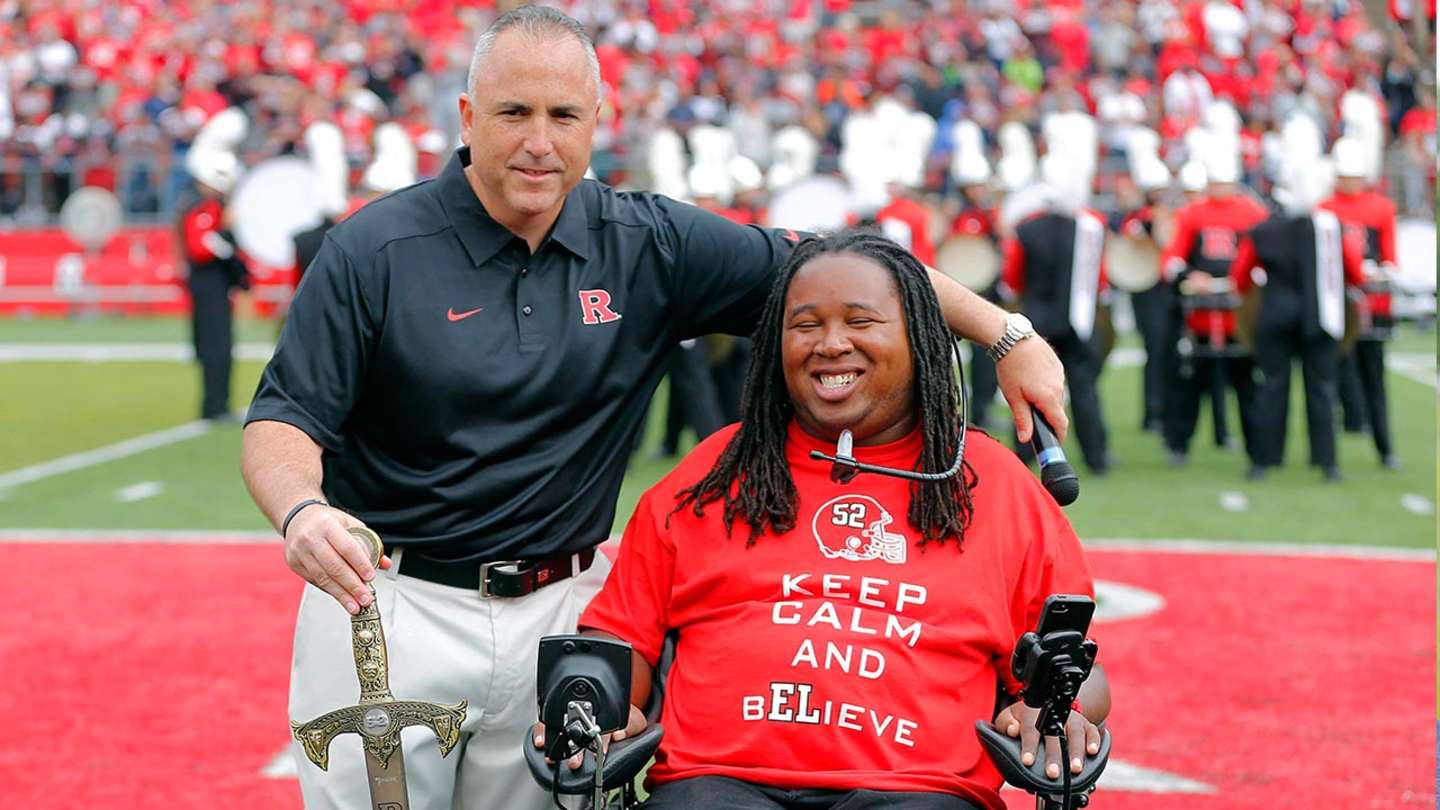 Rutgers' Eric LeGrand continues to make progress five years after ...