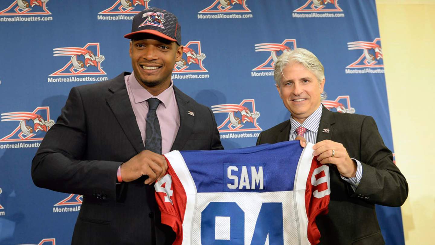 Michael Sam: Montreal Alouettes lineman returns to team - Sports ...
