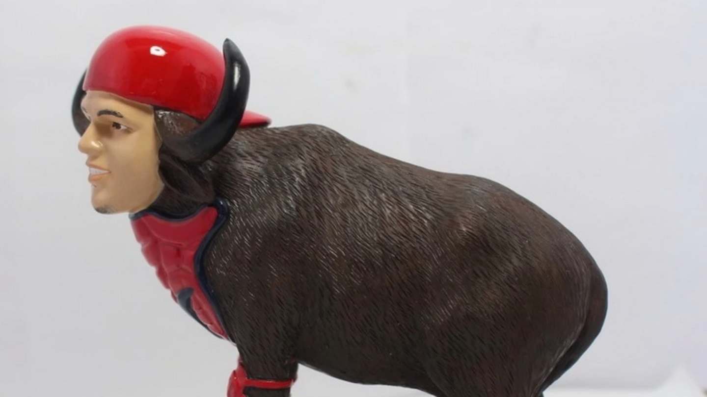 Washington Nationals' affiliate has Wilson Ramos 'Buff-a-rine' - Sports ...