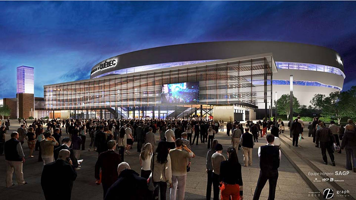 Designing Quebec City’s new Centre Videotron arena for NHL - Sports ...