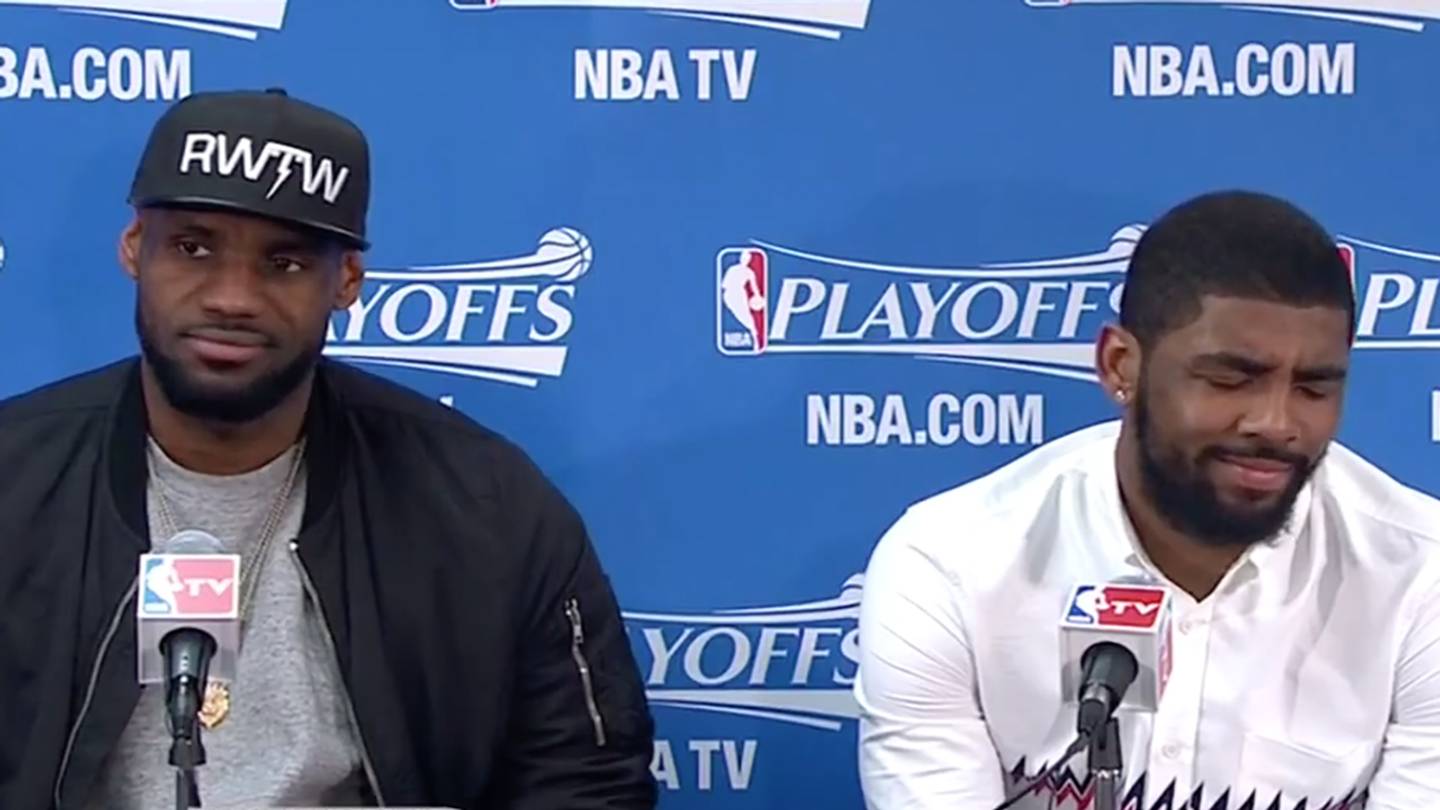 LeBron James asked about Kyrie Irving's zero assists - Sports Illustrated