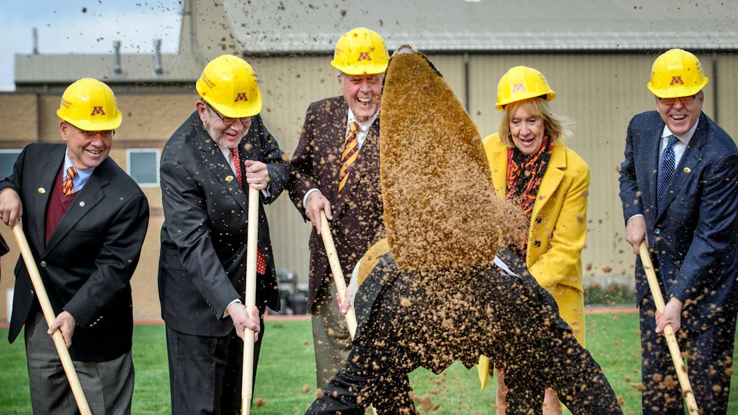 Gophers break ground on new practice facility - Sports Illustrated
