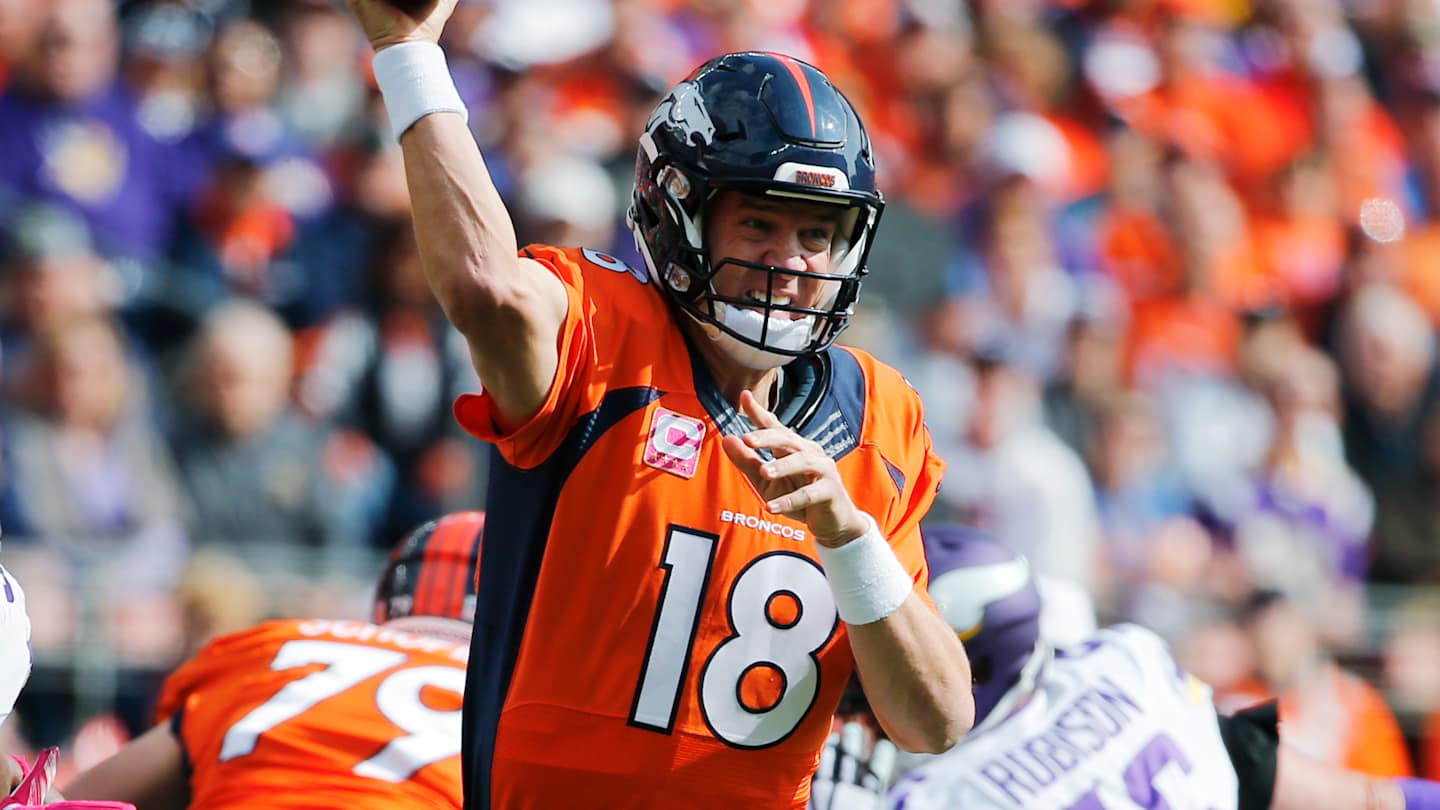 Peyton Manning on pace for career high in sacks - Sports Illustrated