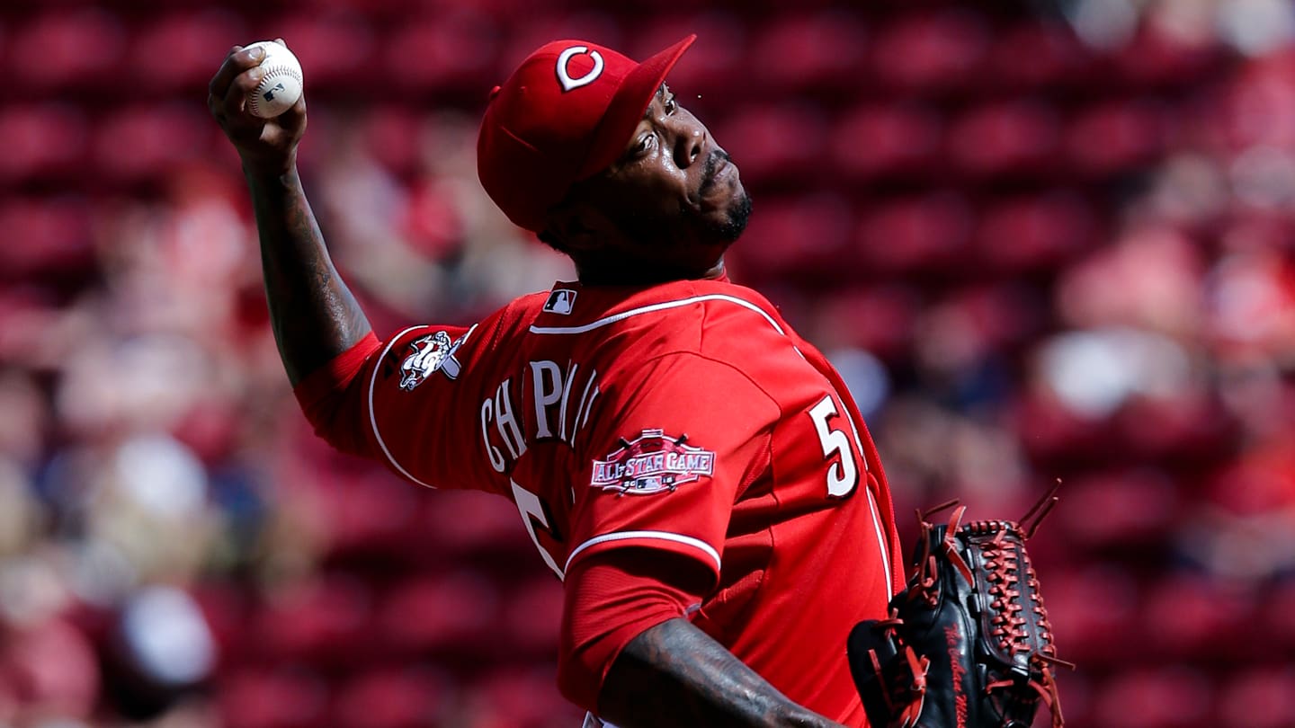 Reds' Chapman becomes fastest to reach 500 career strikeouts - Sports ...