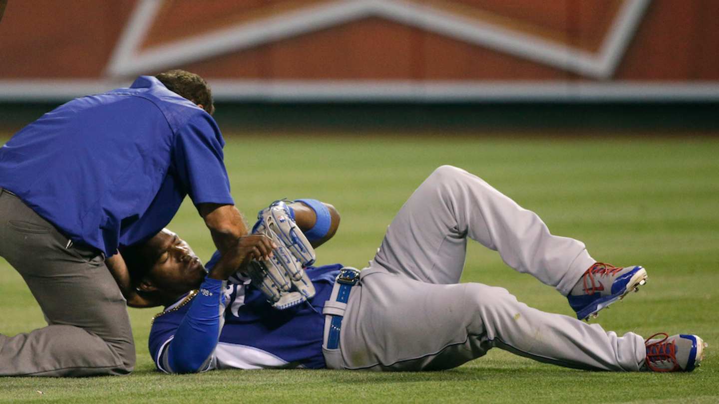 Yasiel Puig spring training injury: Dodgers phenom collides with ...