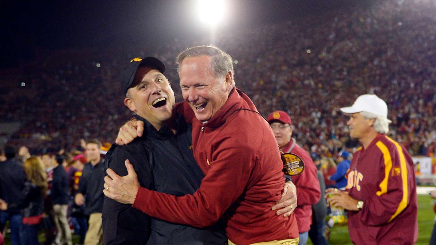 Clay Helton excited for 2nd chance as USC's interim coach - Sports ...