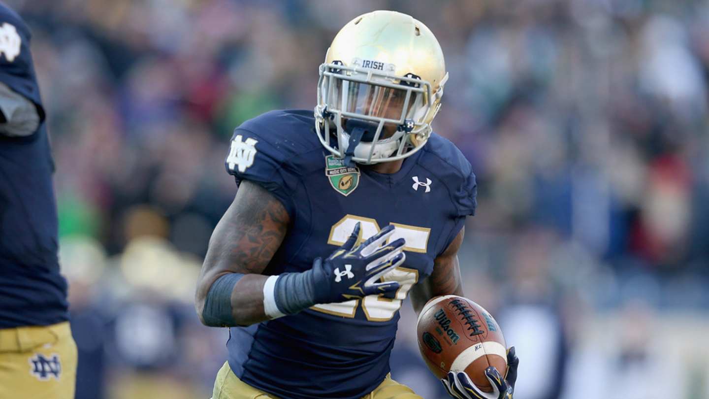Notre Dame FB: CJ Prosise steps up after Tarean Folston's injury ...