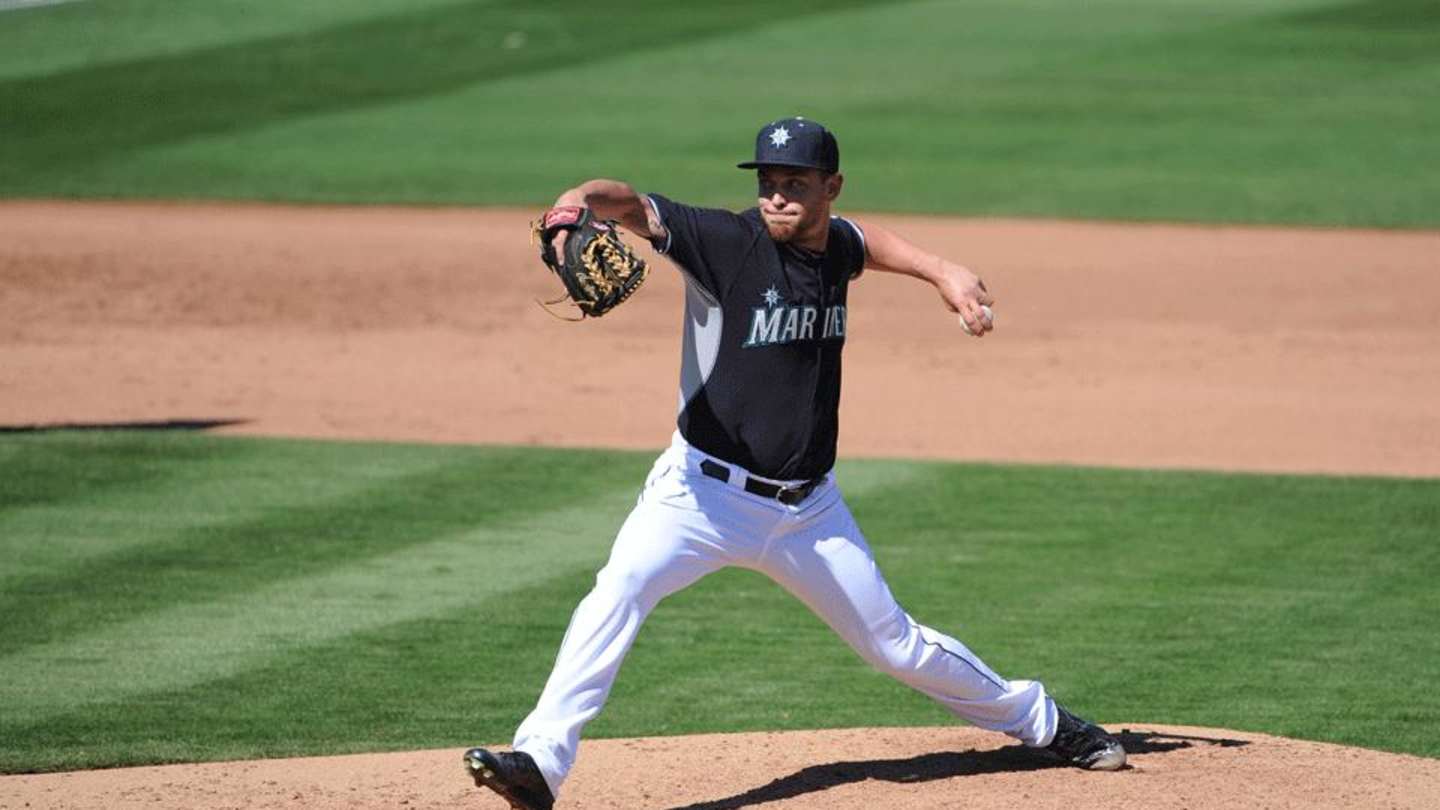 Seattle Mariners pitcher David Rollins: suspended for positive drug ...