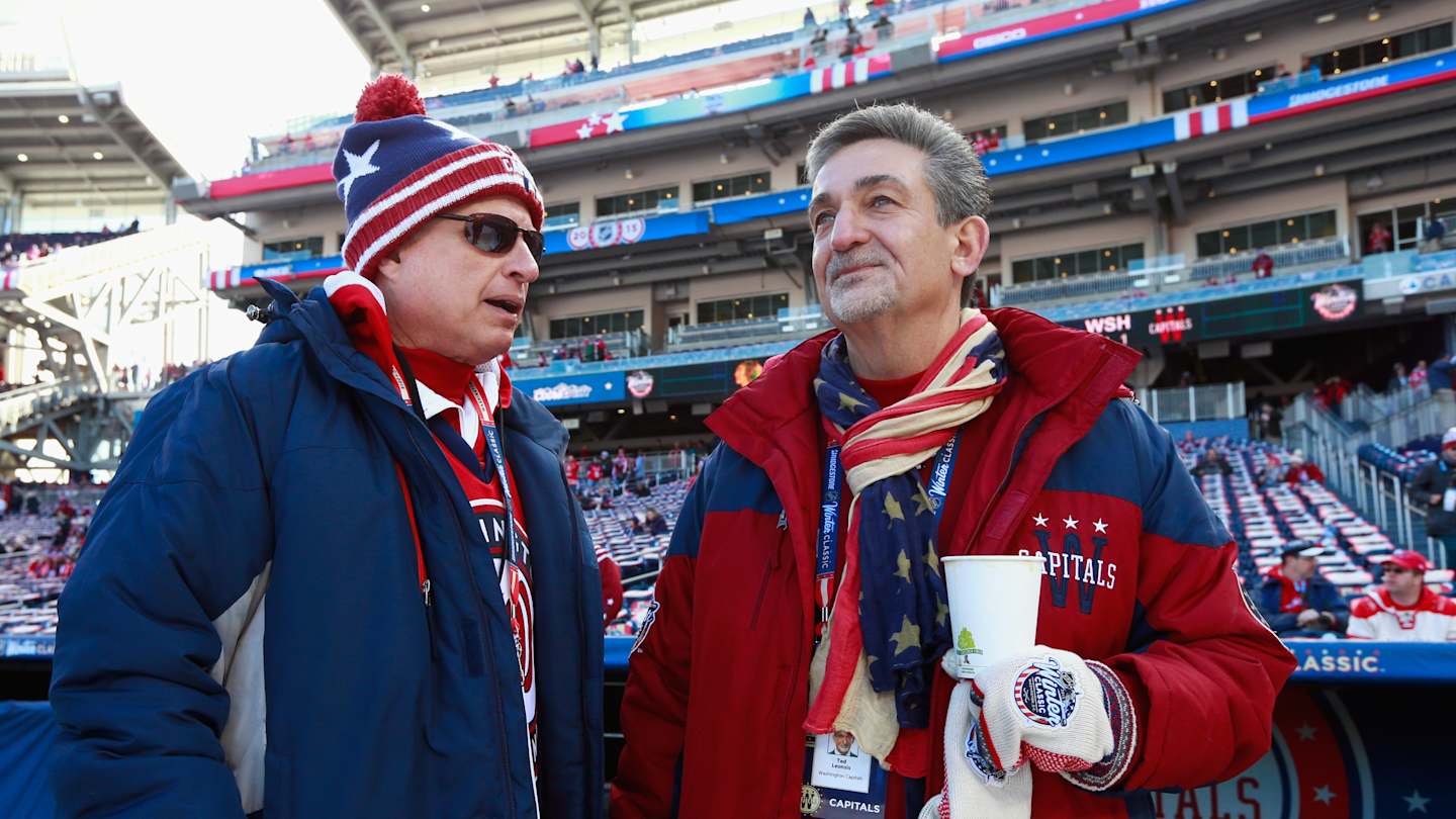 Washington Capitals owner Ted Leonsis and Washington Nationals owner ...