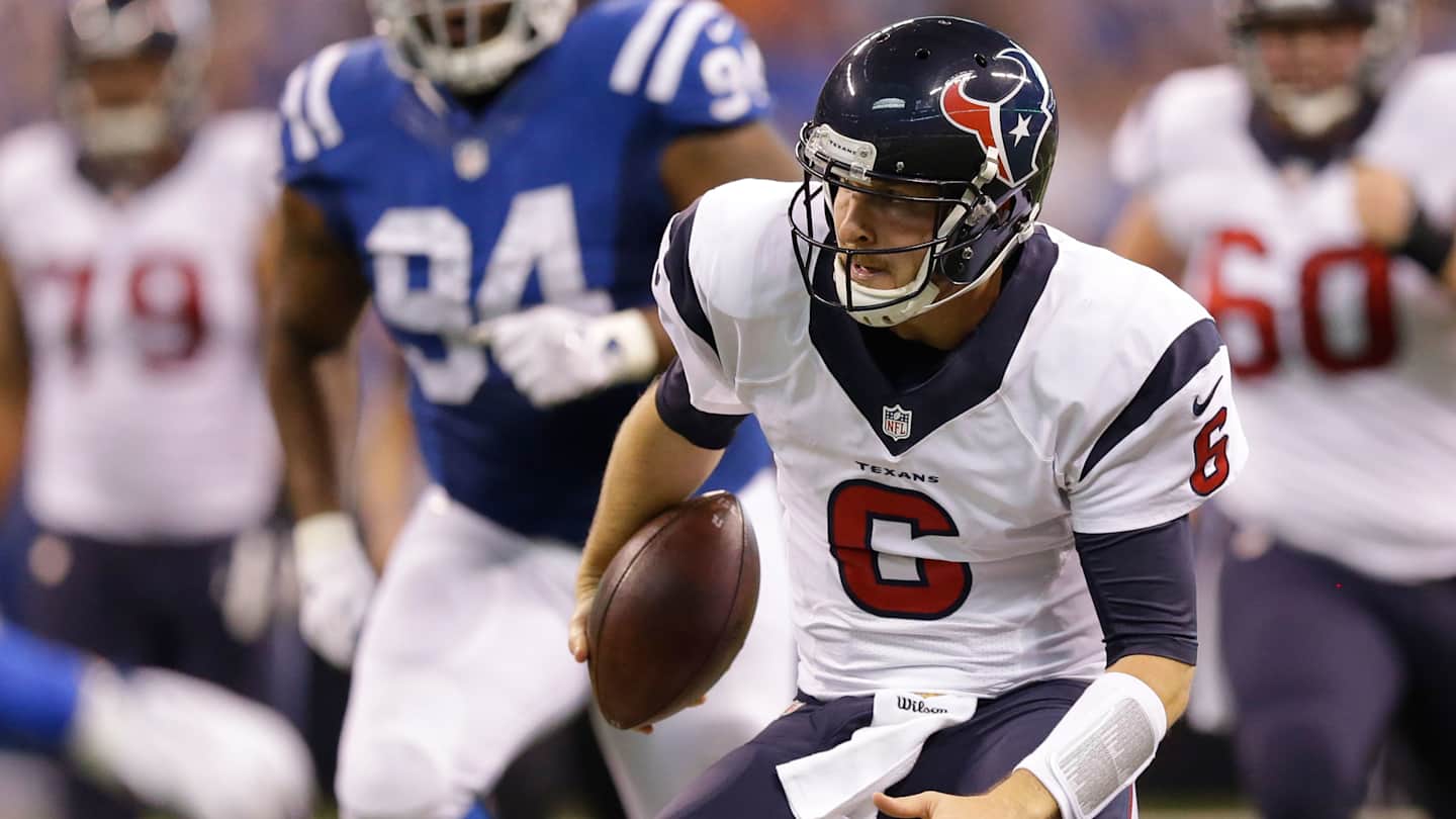 Houston Texans: T.J. Yates out for season with torn ACL - Sports ...
