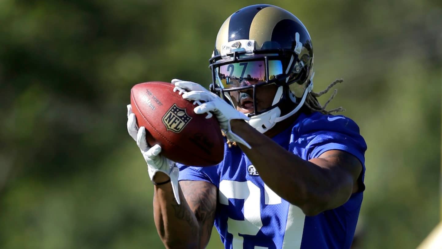 St. Louis Rams: Running back Tre Mason inactive for Week 1 - Sports ...
