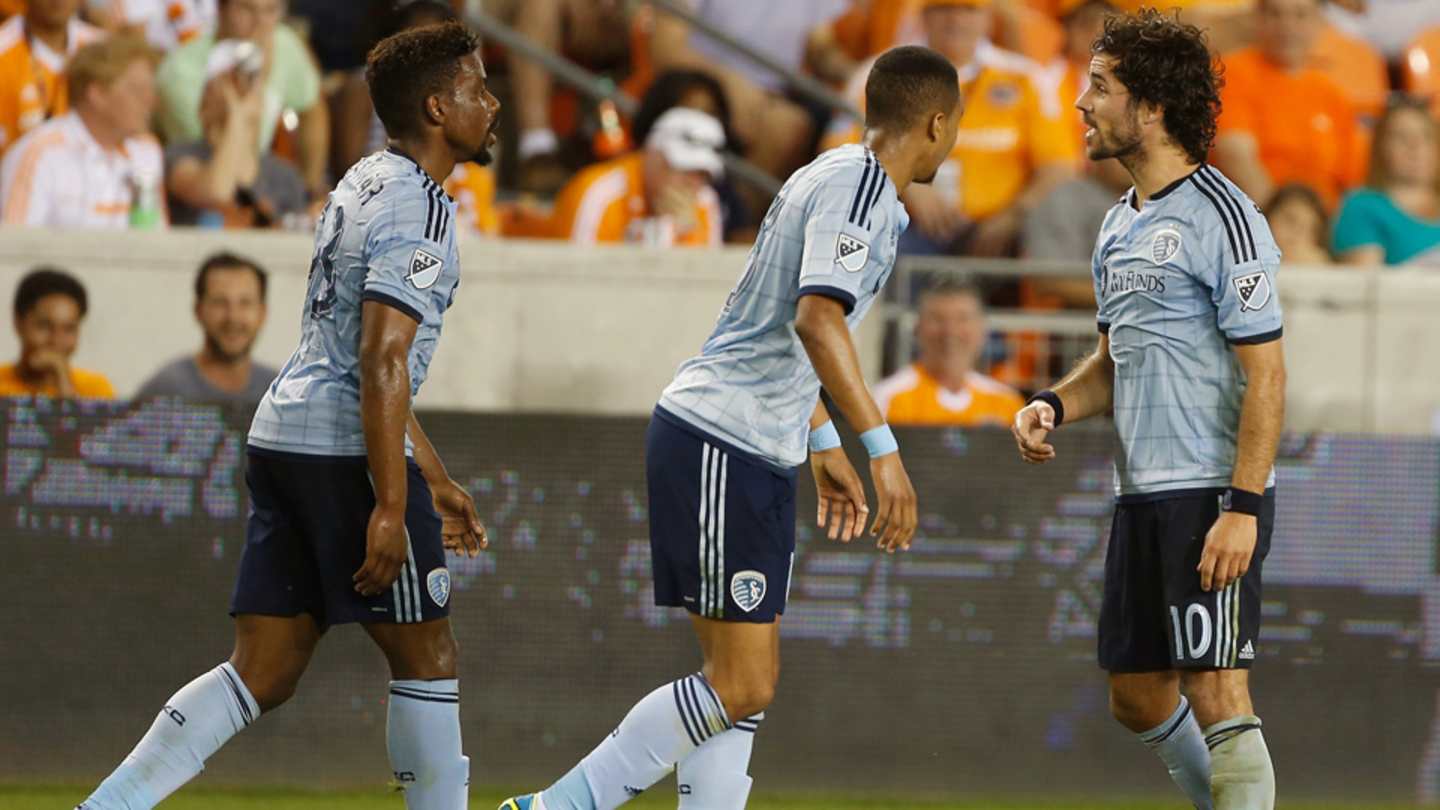 Feilhaber scores in stoppage time, Sporting KC draws 4-4 at Houston ...