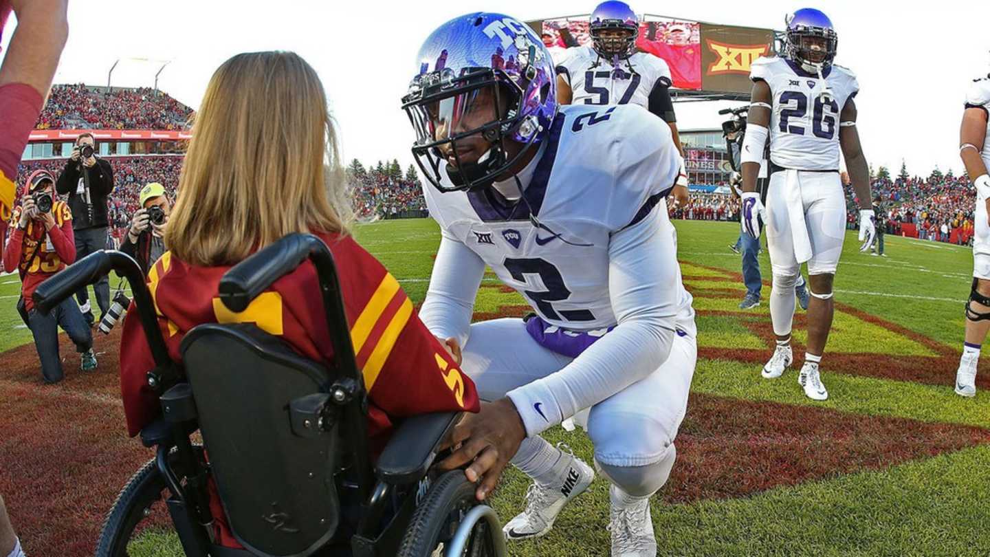 The power of Trevone Boykin's unforgettable gesture to a young Iowa ...