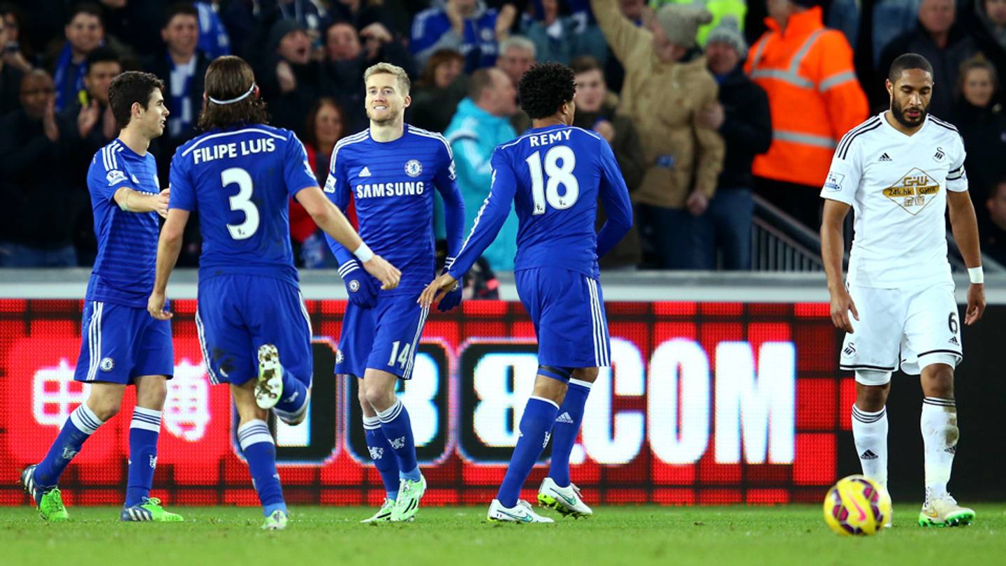Chelsea demolishes Swansea City 5-0 after four-goal first half - Sports ...
