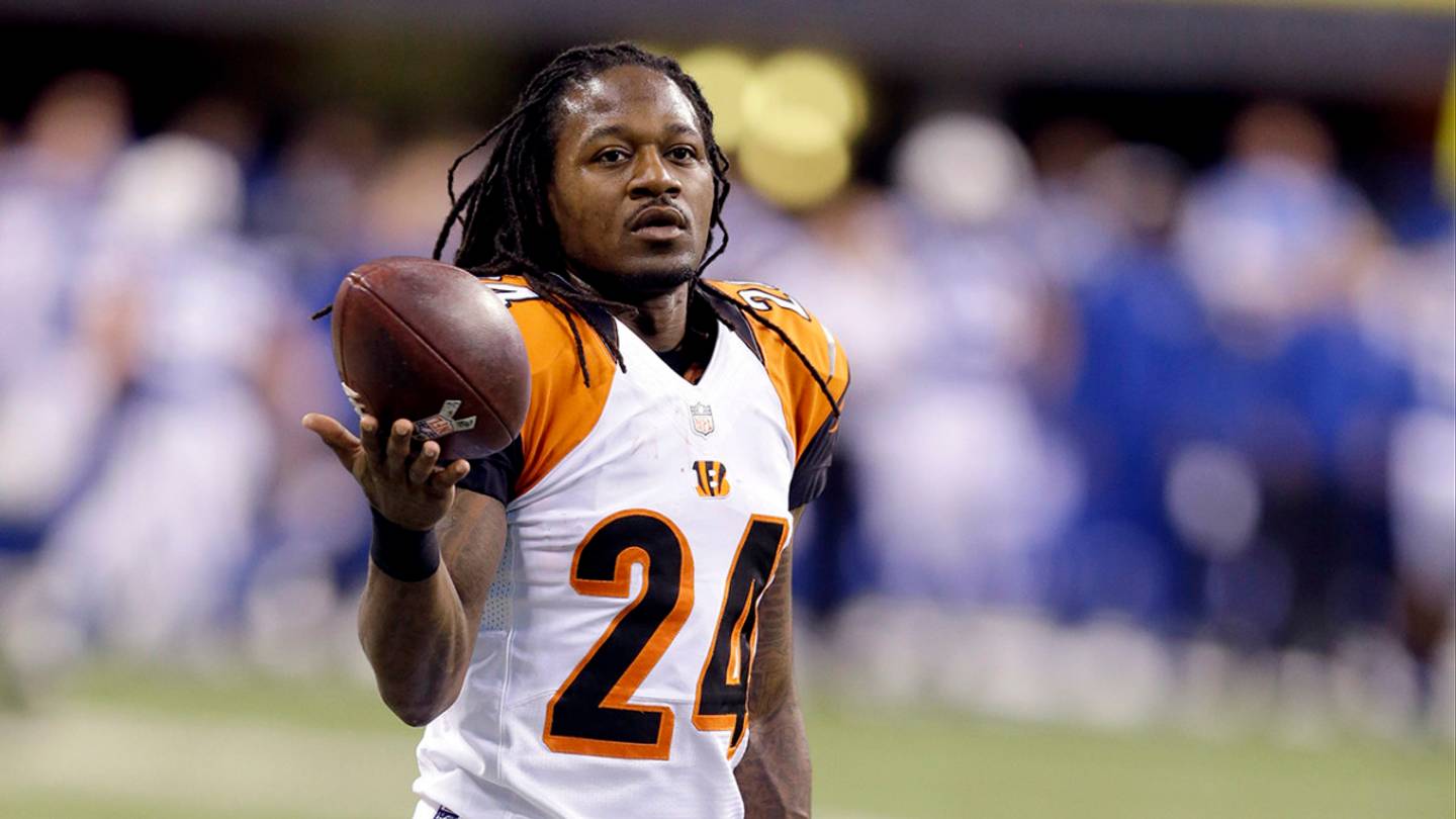 Cincinnati Bengals' Pacman Jones and Geno Atkins argue on sideline ...