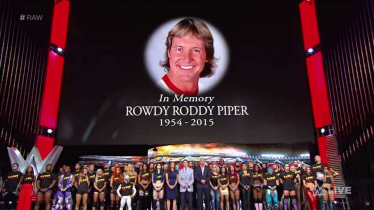 WWE's Rowdy Roddy Piper tribute on Monday Night Raw - Sports Illustrated