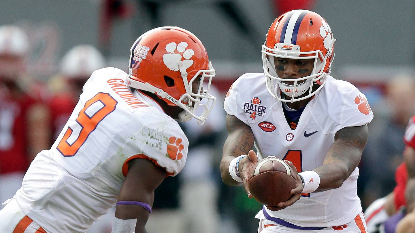No. 3 Clemson focused, stakes rise vs. No. 17 Florida State - Sports ...