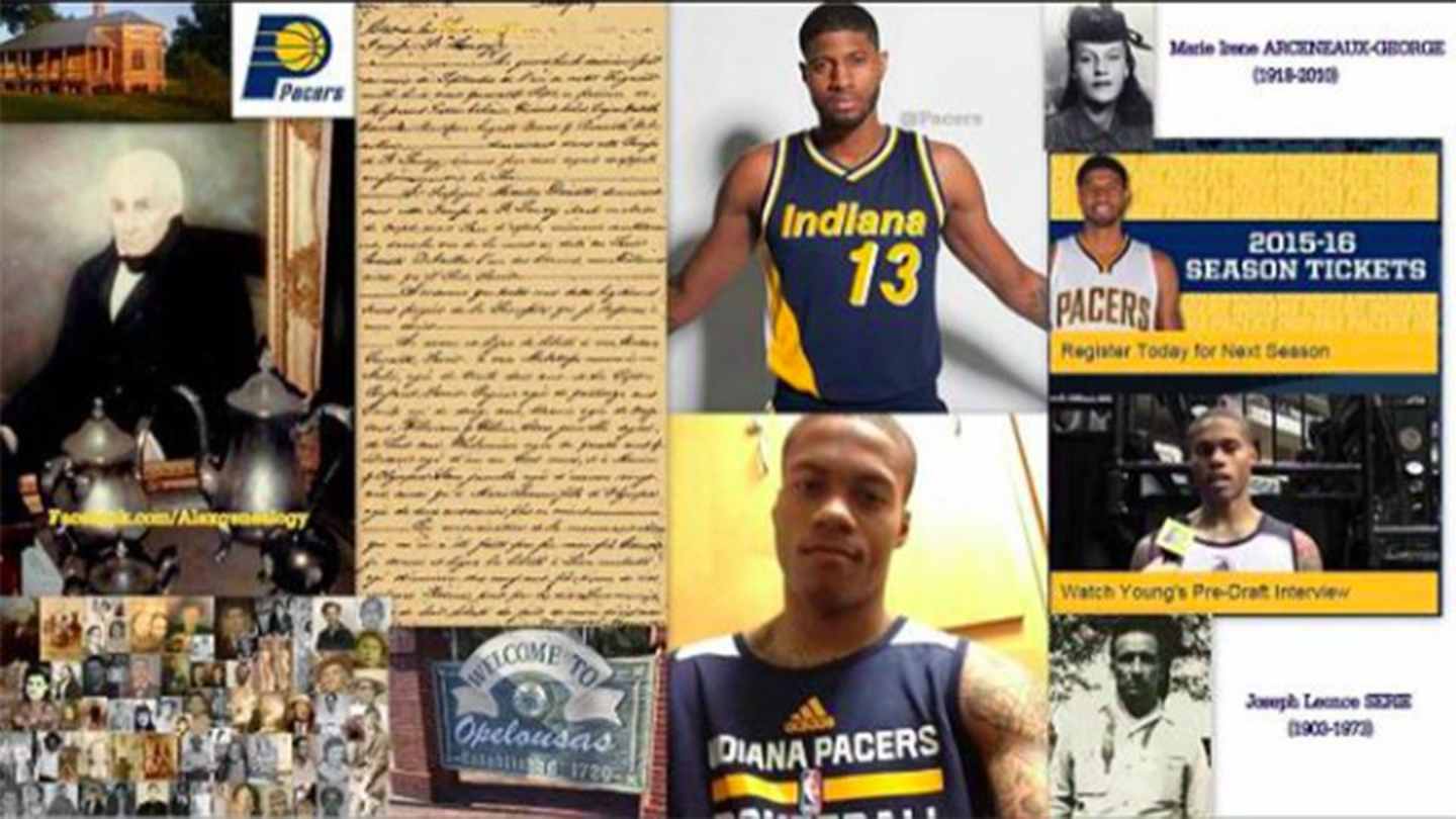Indiana Pacers Paul George, Joseph Young discover they are cousins ...