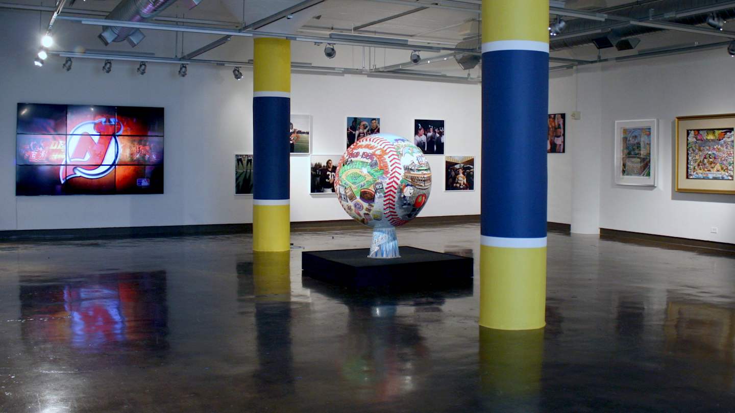 Sports art gallery at SVA features photography, paintings, logos ...