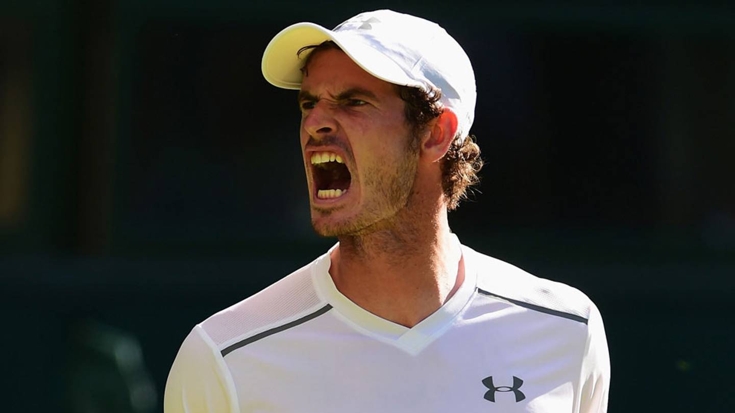 Wimbledon 2015: Andy Murray sketched by man with pencil in mouth ...