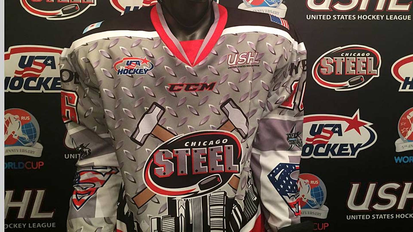 Chicago Steel hockey jerseys special for Junior Club World Cup - Sports ...