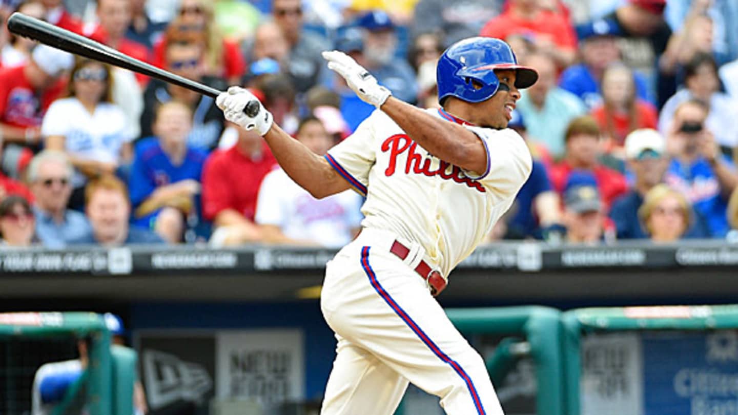 Phillies' Ben Revere hits first major league homer after 1,565 plate ...