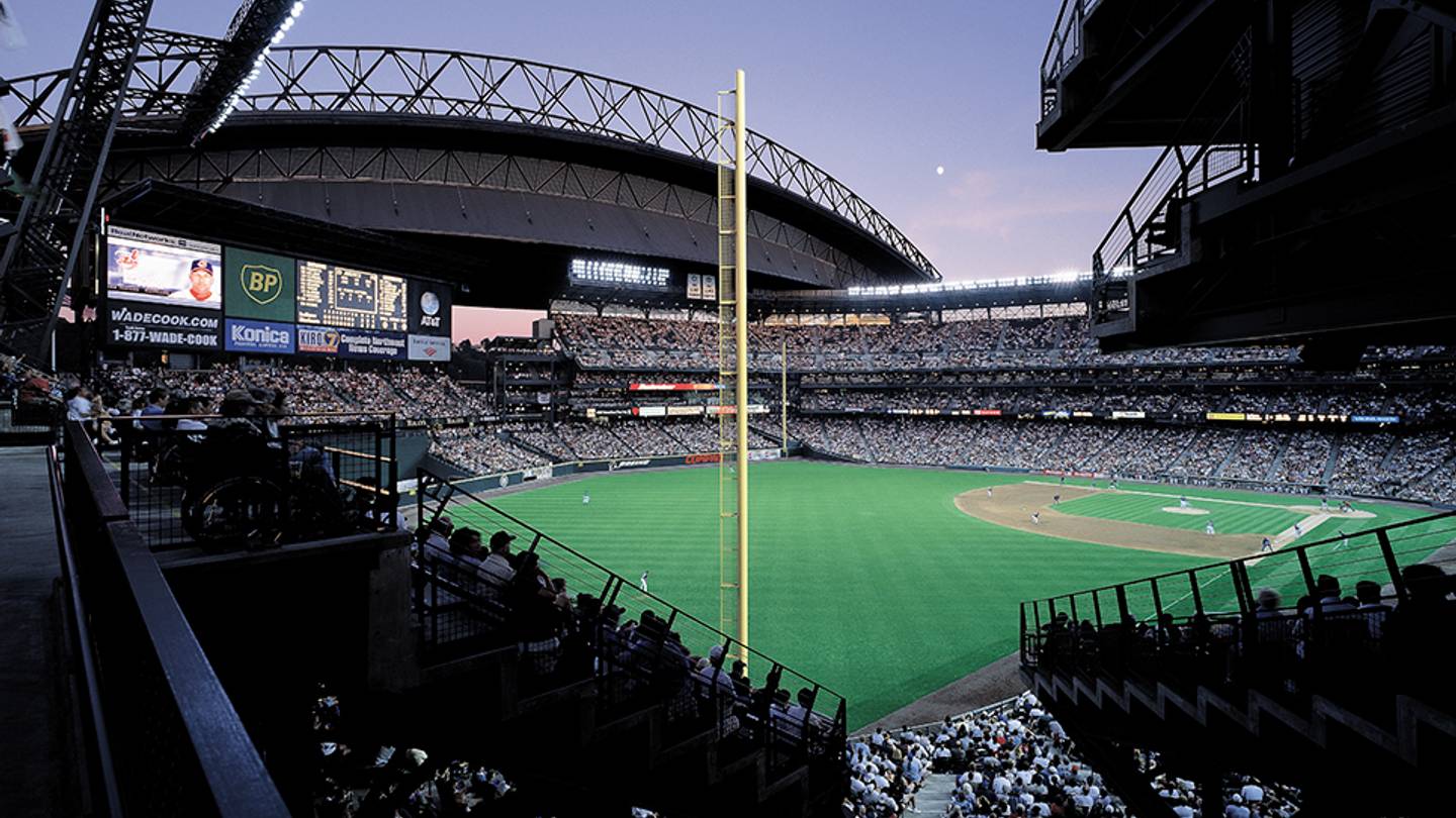Ballpark Quirks: Safeco Field has its very own umbrella for rainy ...