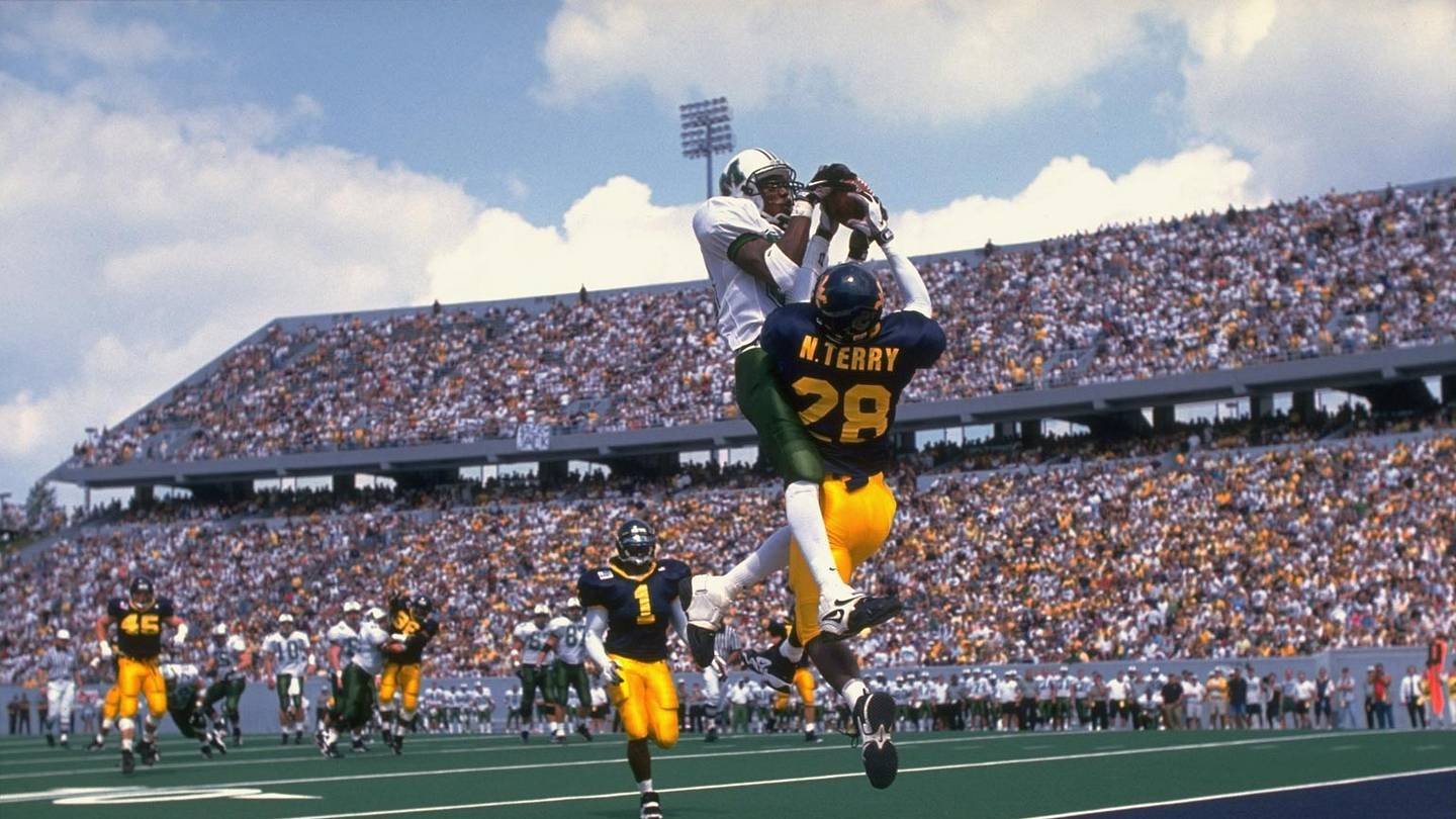 Randy Moss at Marshall - Sports Illustrated