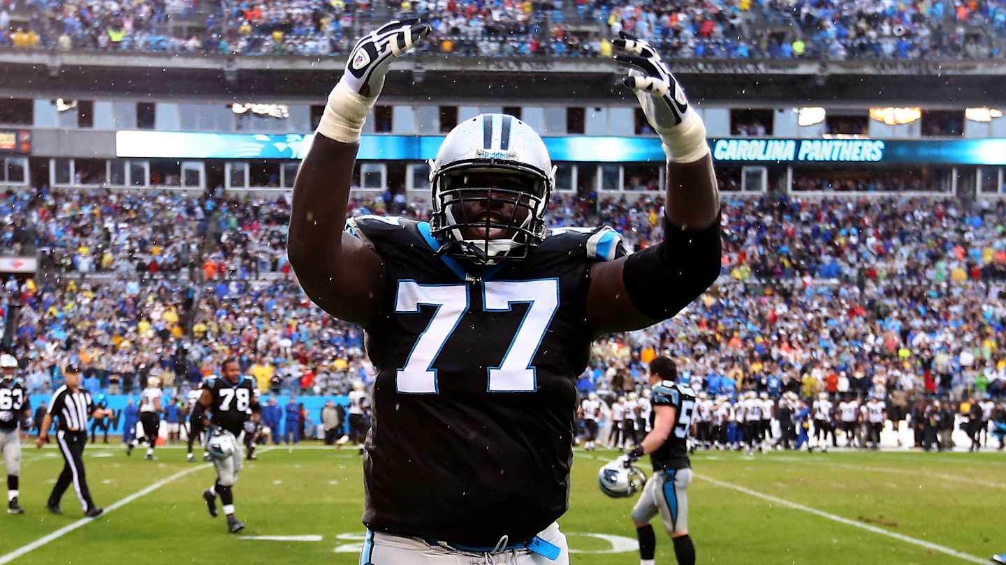 Byron Bell named starter at left tackle for Carolina Panthers - Sports ...