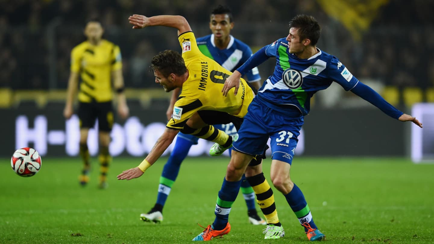 Bundesliga: Dortmund blows two leads, settles for draw with Wolfsburg ...