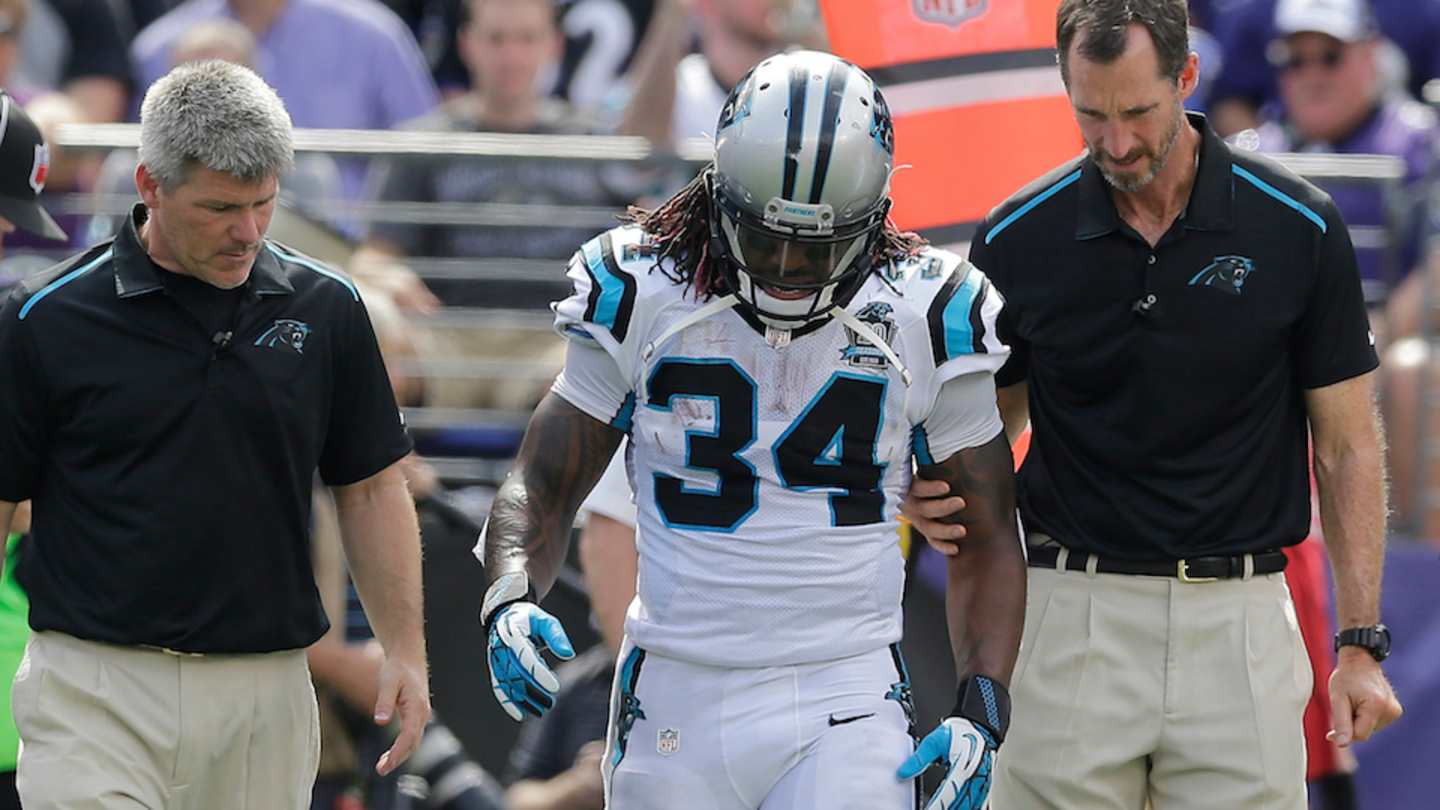 Carolina Panthers RB DeAngelo Williams 'week-to-week' with ankle injury ...