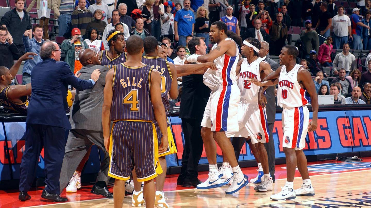 Remembering the Malice at the Palace - Sports Illustrated