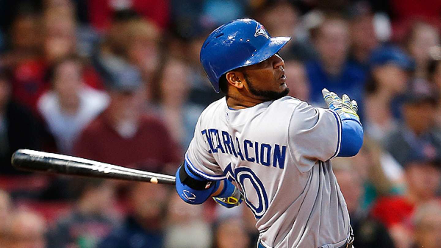 Edwin Encarnacion's outburst powers Blue Jays into share of first place ...
