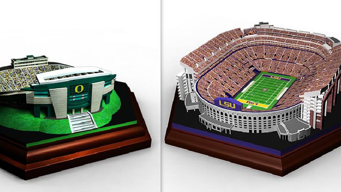 3D printing brings amazing photo-realistic NCAA stadium replicas to ...