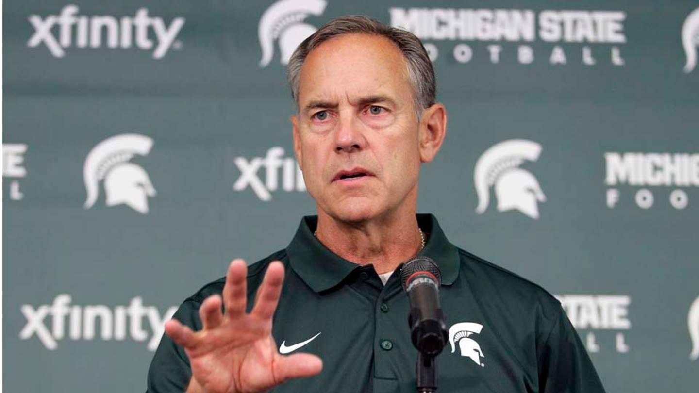 Michigan State’s Mark Dantonio: Big Ten's TV appeal helps playoff bid ...