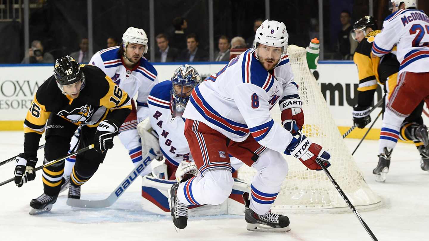 New York Rangers' Kevin Klein loses piece of ear, scores game-winning ...