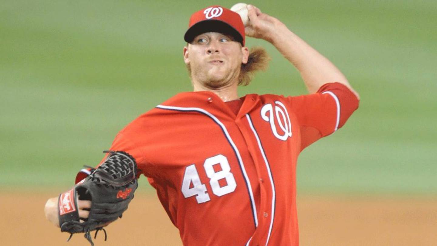 Report: Rangers acquire LHP Ross Detwiler from Nationals - Sports ...