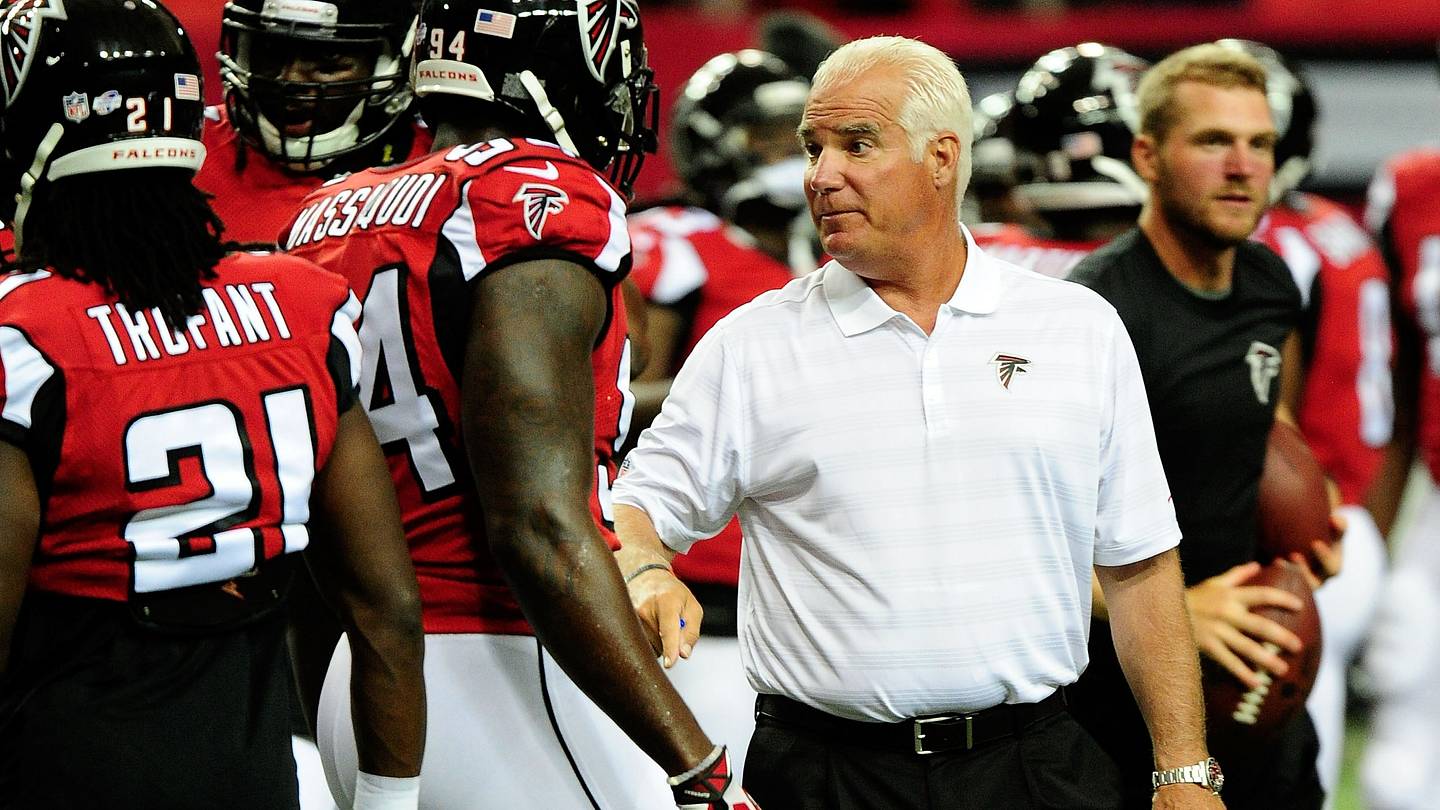 Atlanta Falcons coach Mike Smith said referees slowed down offense vs ...