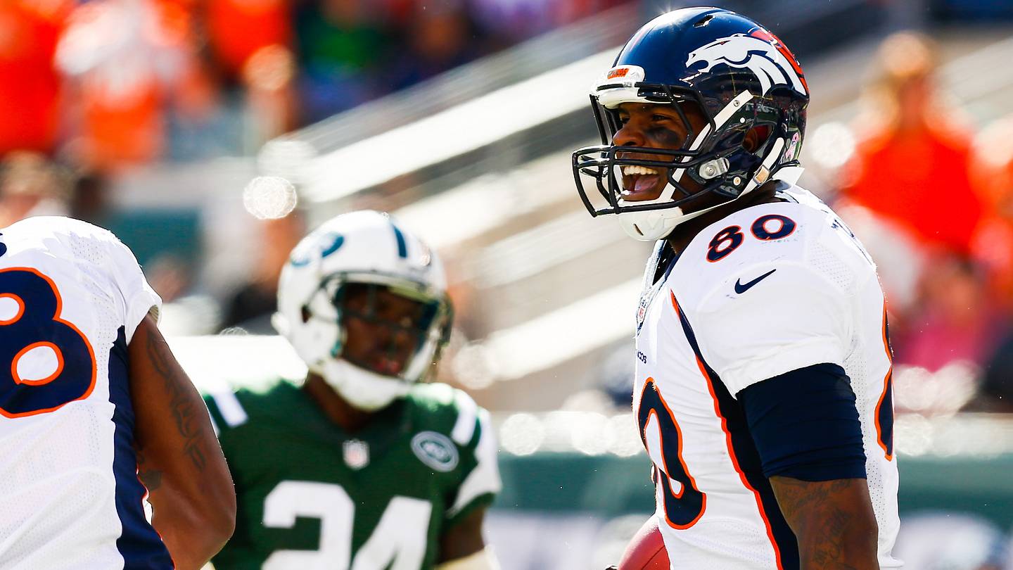 Denver Broncos' Julius Thomas after second touchdown vs. Jets: 'It's so ...