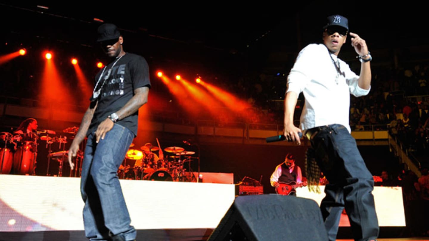 Video: LeBron James records rap verse, covers Jay Z song - Sports ...