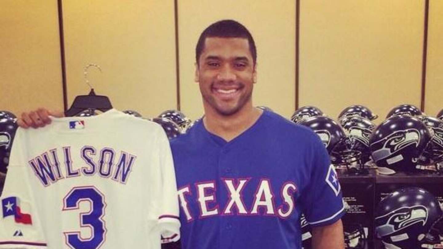 Texas Rangers To Sell Russell Wilson Merchandise - Sports Illustrated