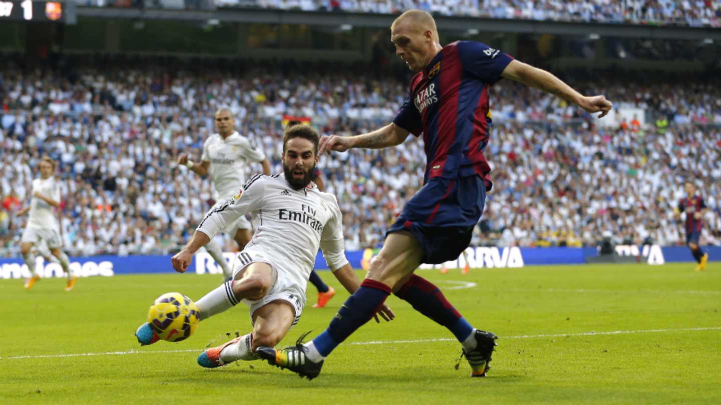 Barcelona defender Jeremy Mathieu out 2-3 weeks with calf injury ...