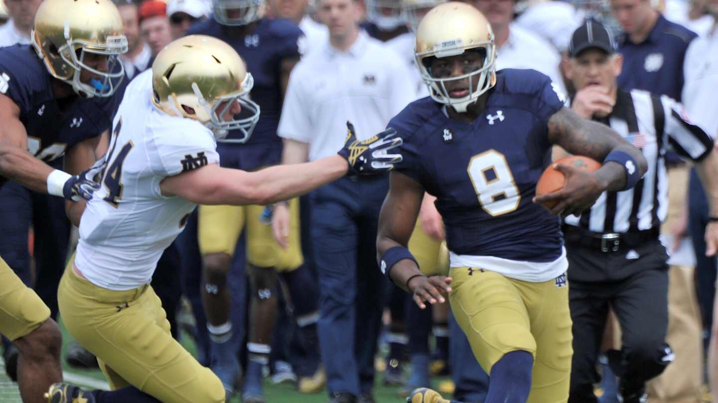 Zaire hits long pass, completion with Golson continues - Sports Illustrated