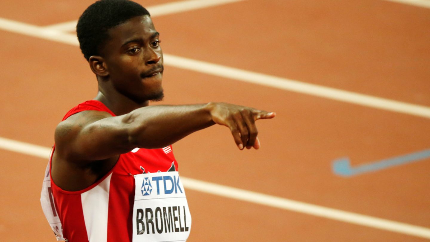 Trayvon Bromell: New Balance signs world championship medalist - Sports ...